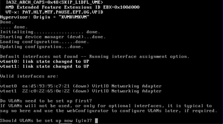 Step-by-step how to install a pfSense 2.6 firewall server