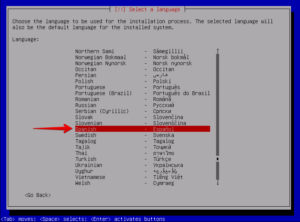 Installing Linux Debian 12 (Bookworm) netinstall in text mode for ...