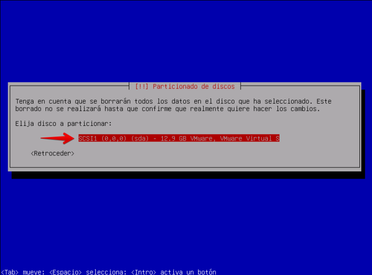 Installing Linux Debian 12 Bookworm Netinstall In Text Mode For