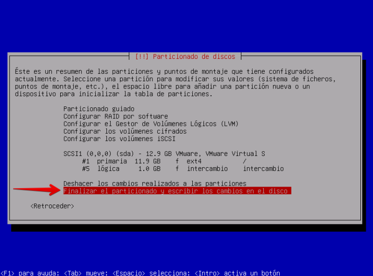Installing Linux Debian 12 Bookworm Netinstall In Text Mode For