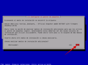 Instalación de Linux Debian 12 (Bookworm) netinstall en modo texto para ...