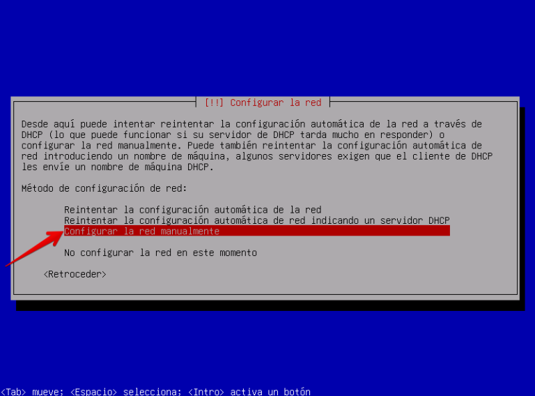 Installing Linux Debian 12 Bookworm Netinstall In Text Mode For